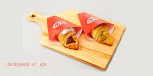 La glace Kit Kat et thé vert