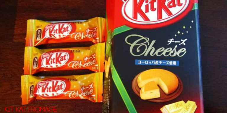 La glace Kit Kat et thé vert