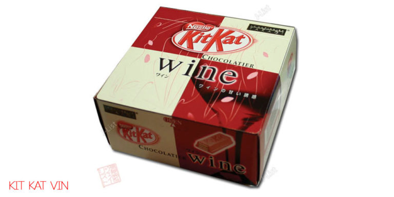 La glace Kit Kat et thé vert